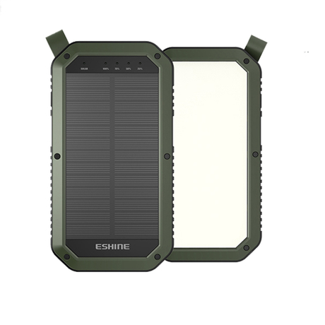 8000mAh Solar power bank with 21pcs of LED lights for outdoors camping ...